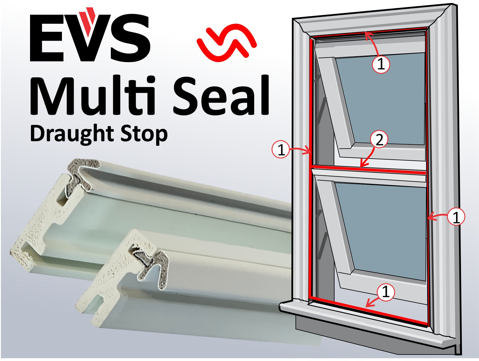 EVS Multi Seal for Windows and Doors – evsdraughtstop